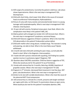 Usmle step 2 ck recalls 2021 [dr notes.com] | PDF