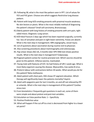 Usmle step 2 ck recalls 2021 [dr notes.com] | PDF