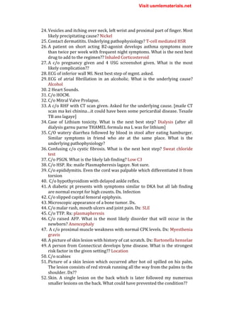 Usmle step 2 ck recalls 2021 [dr notes.com] | PDF