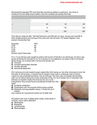 Usmle step 2 ck september 2020 recalls (dr notes.com) | PDF