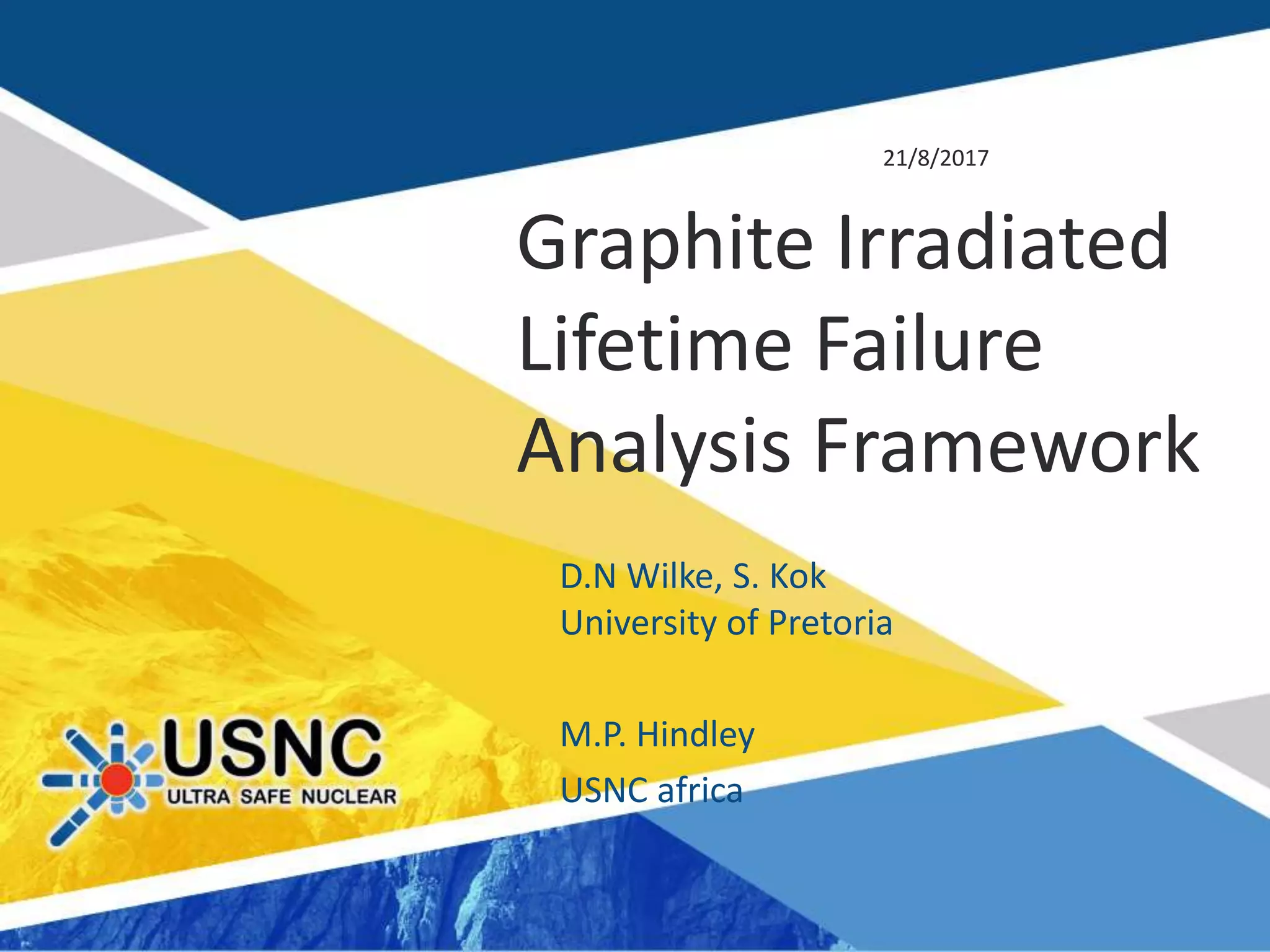 Usnc graphite analysis framework | PPT