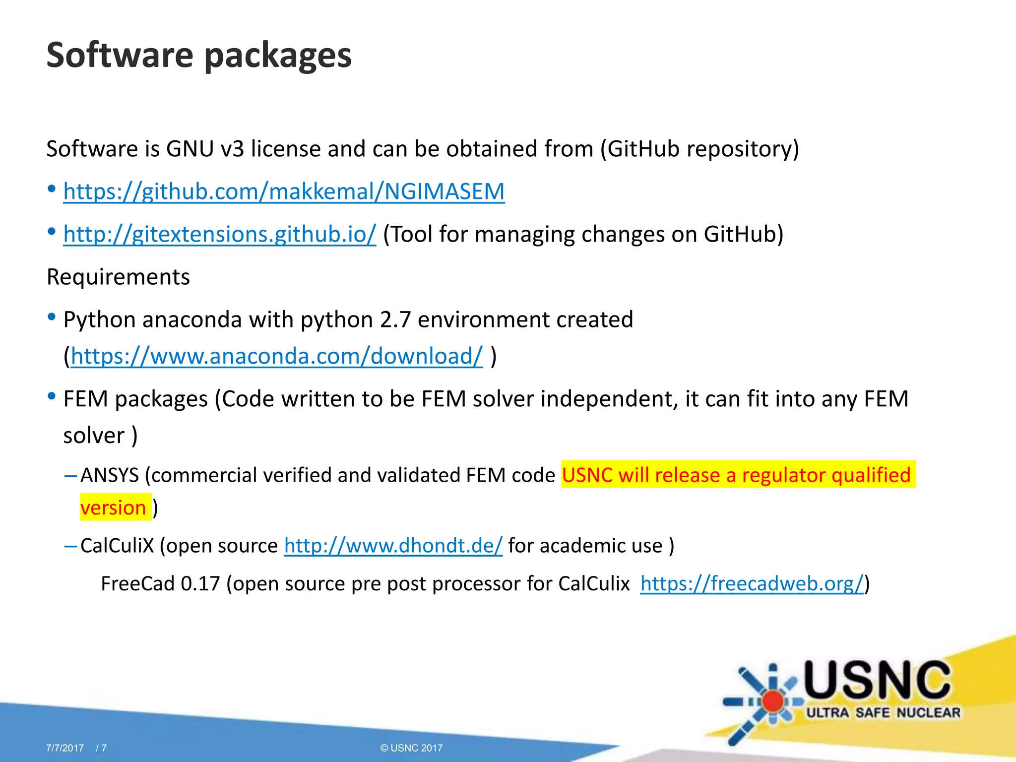 Usnc graphite analysis framework | PPT