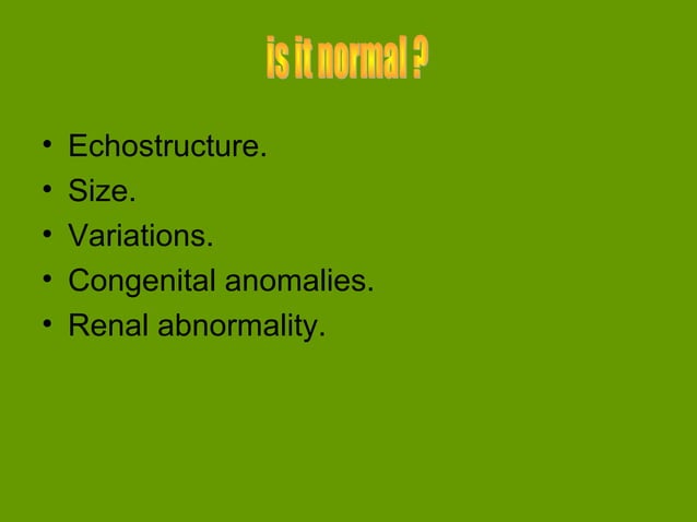Us neonatal kidney | PPT