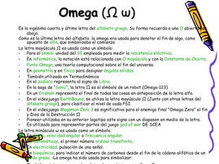 Uso científico del alfabeto griego | PPT