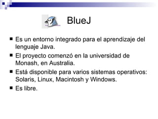 Uso de BlueJ | PPS