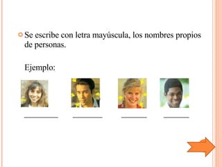 Uso De Las MayúSculas | PPT