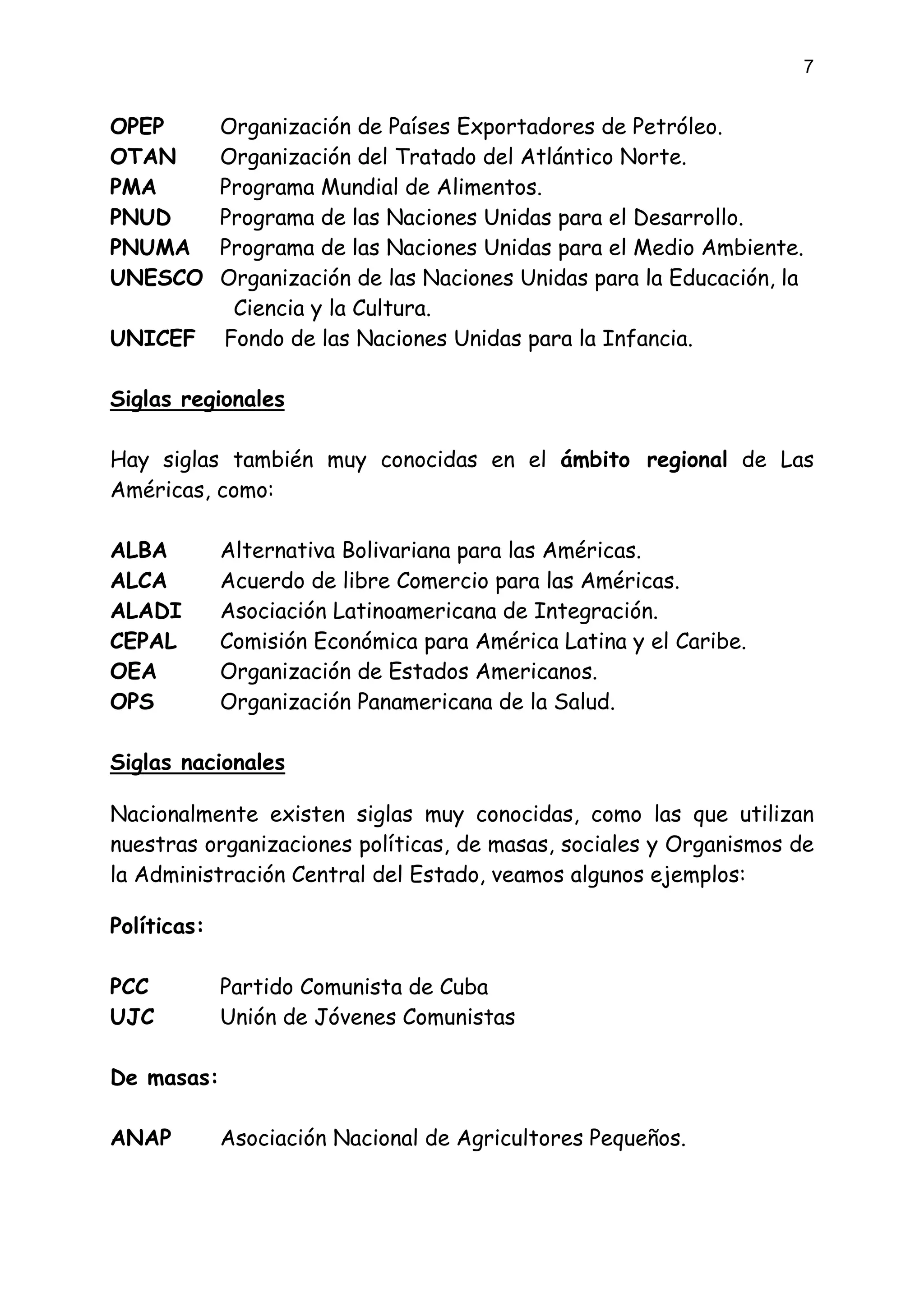 Uso de-siglas | PDF
