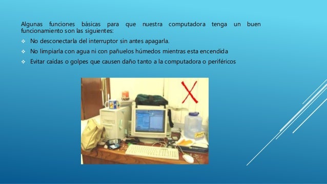 Uso Adecuado Del Computador
