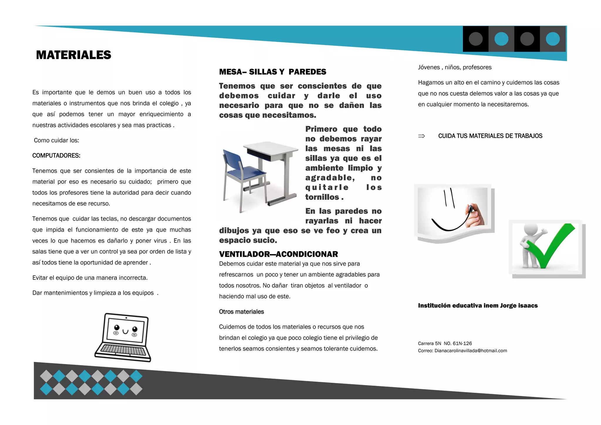 Uso adecuado de los materiales | PDF