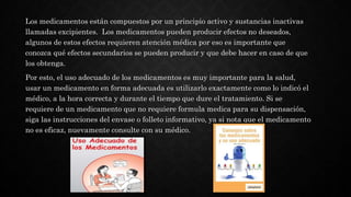 Uso adecuado de medicamentos | PPTX