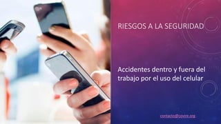 Uso celulares en el trabajo | PDF
