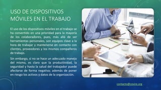 Uso celulares en el trabajo | PDF
