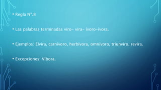 Uso correcto de la v & b | PPTX