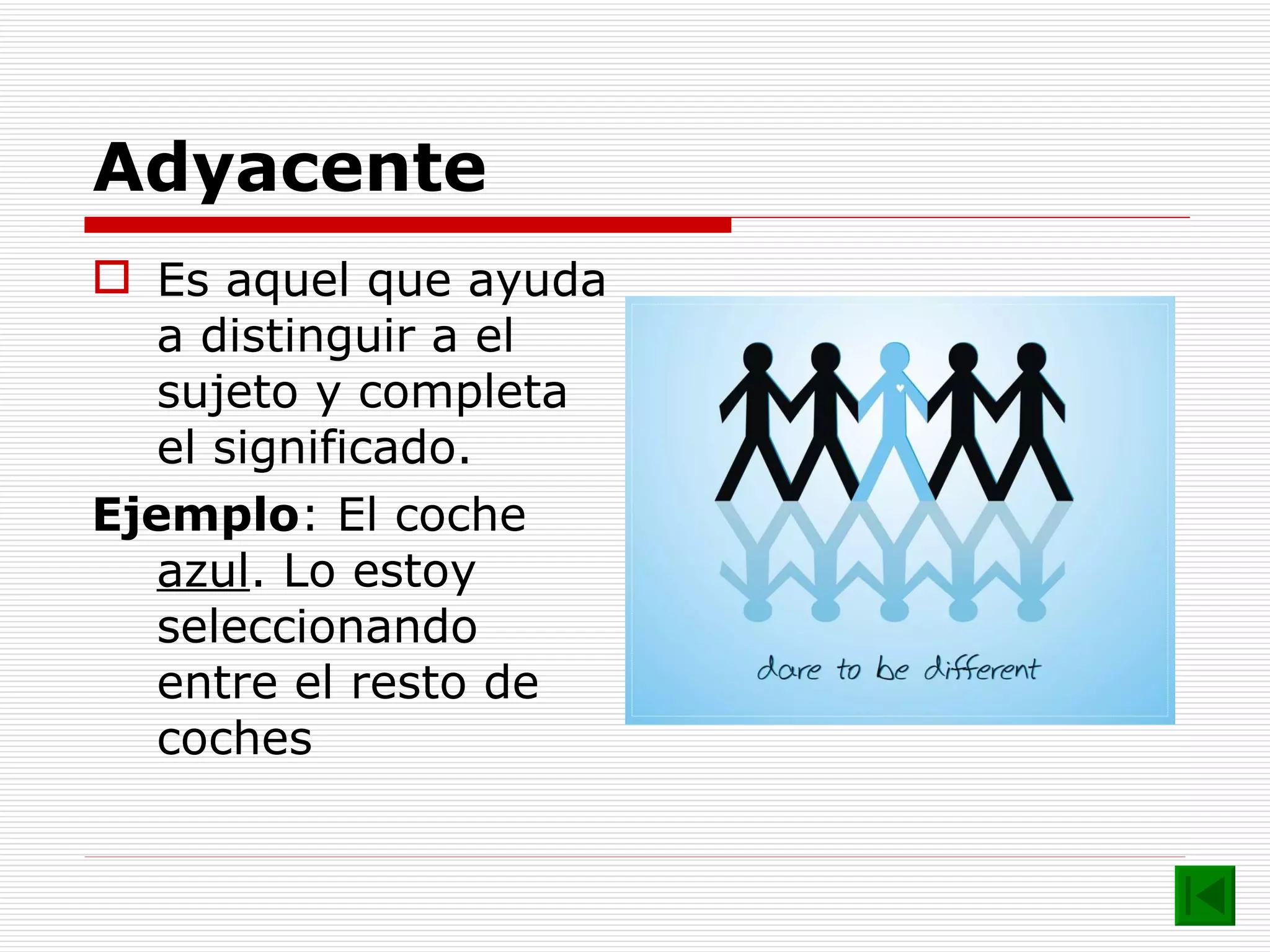 Uso de adjetivos, participios y aposiciones | PPT