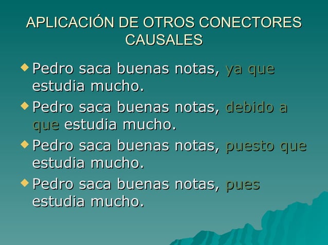 Uso de conectores | PPT | Educational Assessment | Education