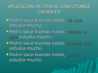 Uso de conectores | PPT