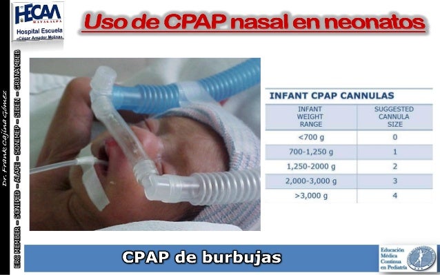 Uso de cpapn en neonatos