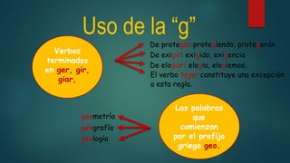 Uso de c,s y z | PPTX