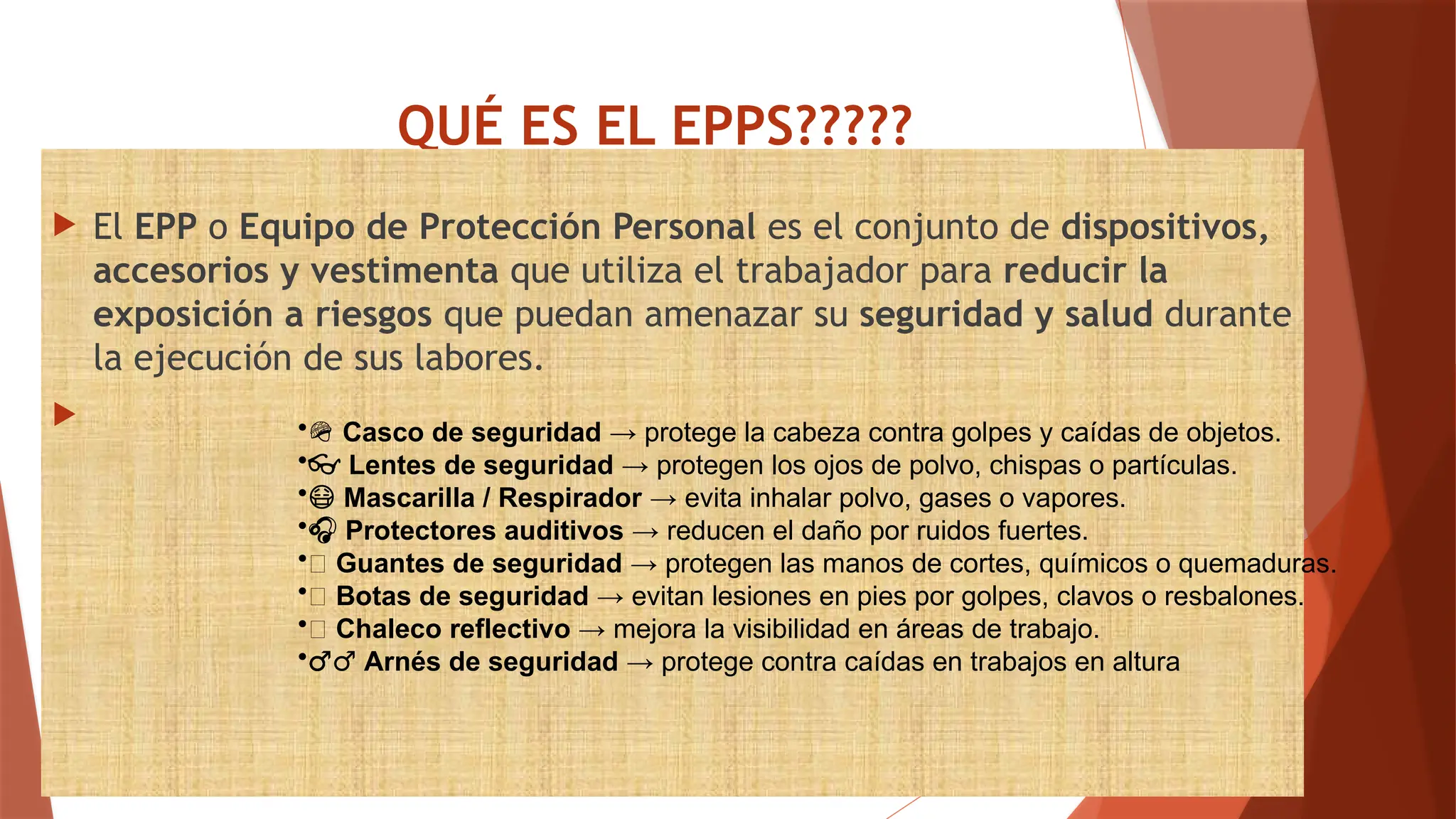 USO E IMPORTANCIA EN EL USO DE EPPS.pptx