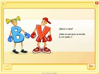Uso de la b vs. v | PPTX