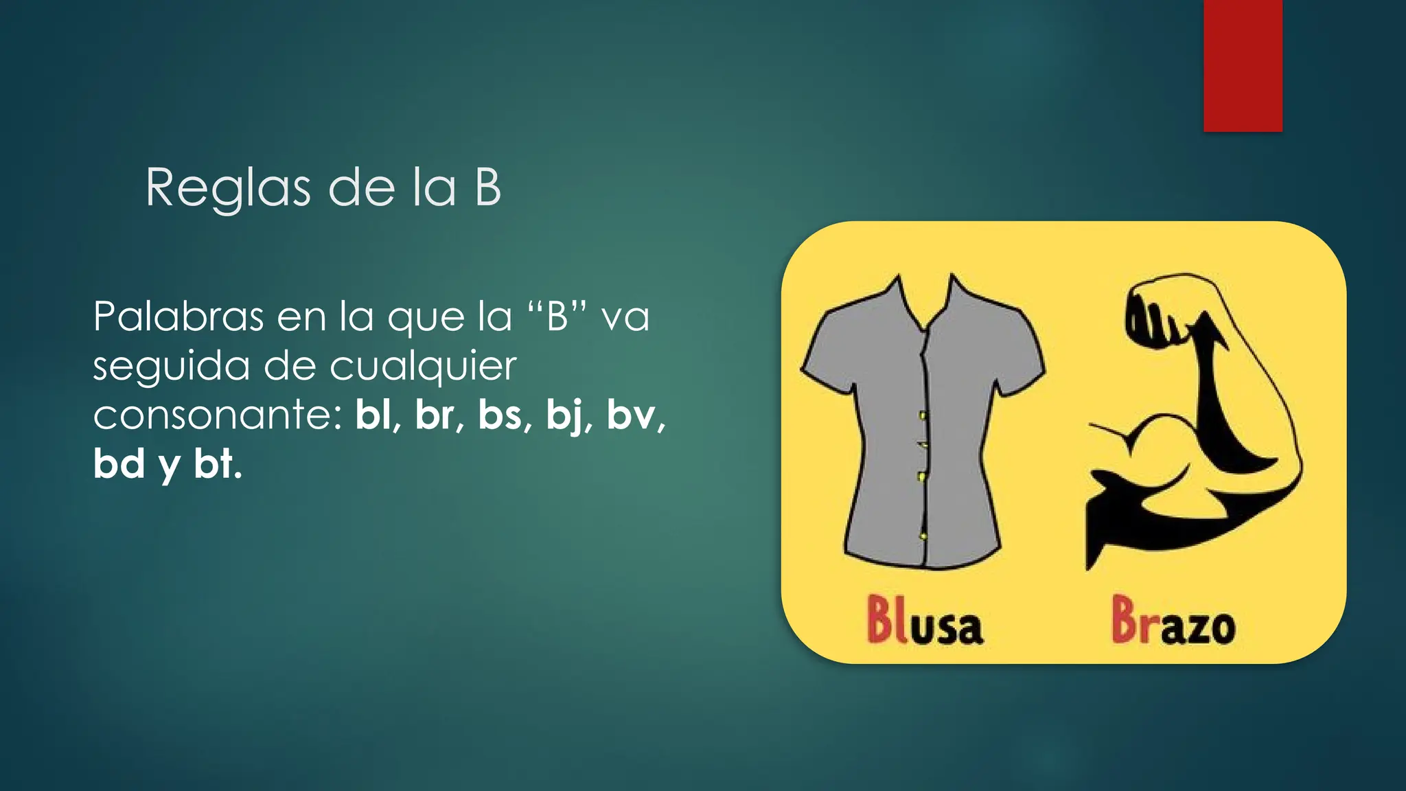 Reglas ortográficos sobre el uso de la B, V y H.pptx