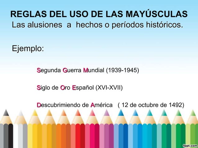 Uso De Las Mayusculas Cuando Usar Mayusculas Uso De