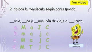 Uso de la mayúscula | PPSX