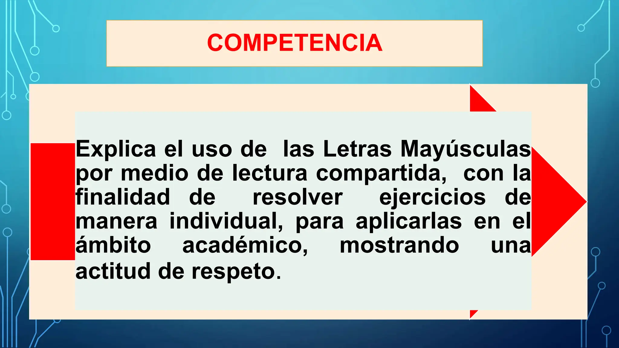 USO DE LAS LETRAS MAYUSCULAS Y SUS CLASIFICACION | PPT