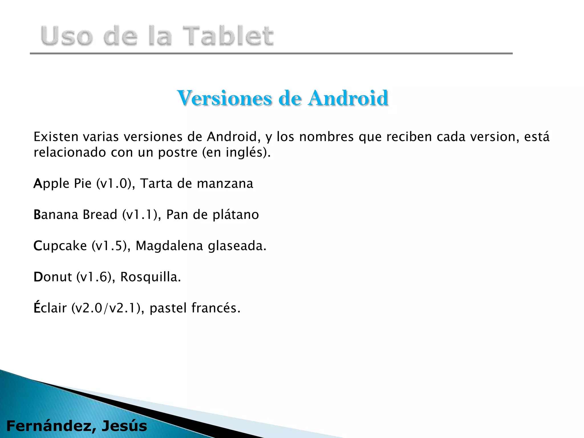 Uso de la tablet (parte I) | PPT
