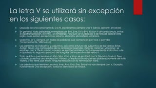 Uso de la v y b | PPTX