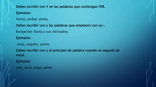 uso de la y... .pptx