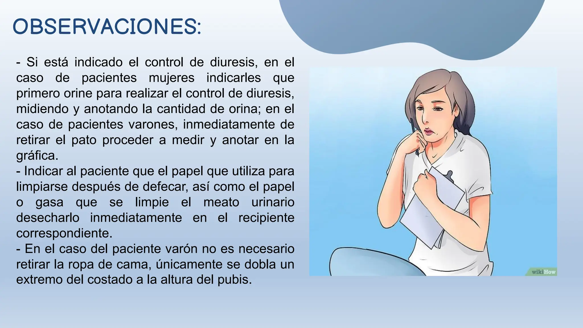 USO CORRECTO DEL BIDET Y PATO EN PACIENTES HOSPITALIZADOS | PDF