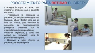 USO CORRECTO DEL BIDET Y PATO EN PACIENTES HOSPITALIZADOS | PDF