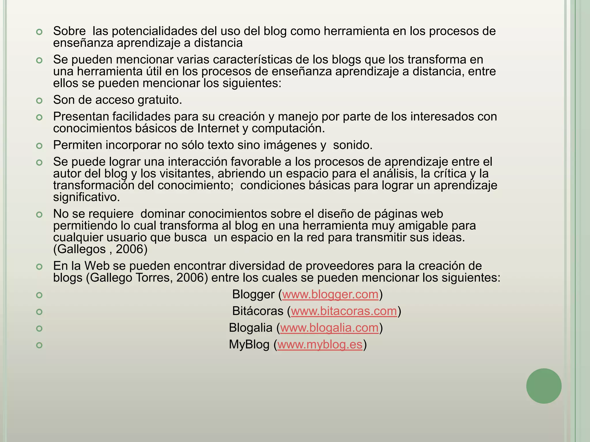 Uso del Blog: Ventajas y Desventajas | PPSX