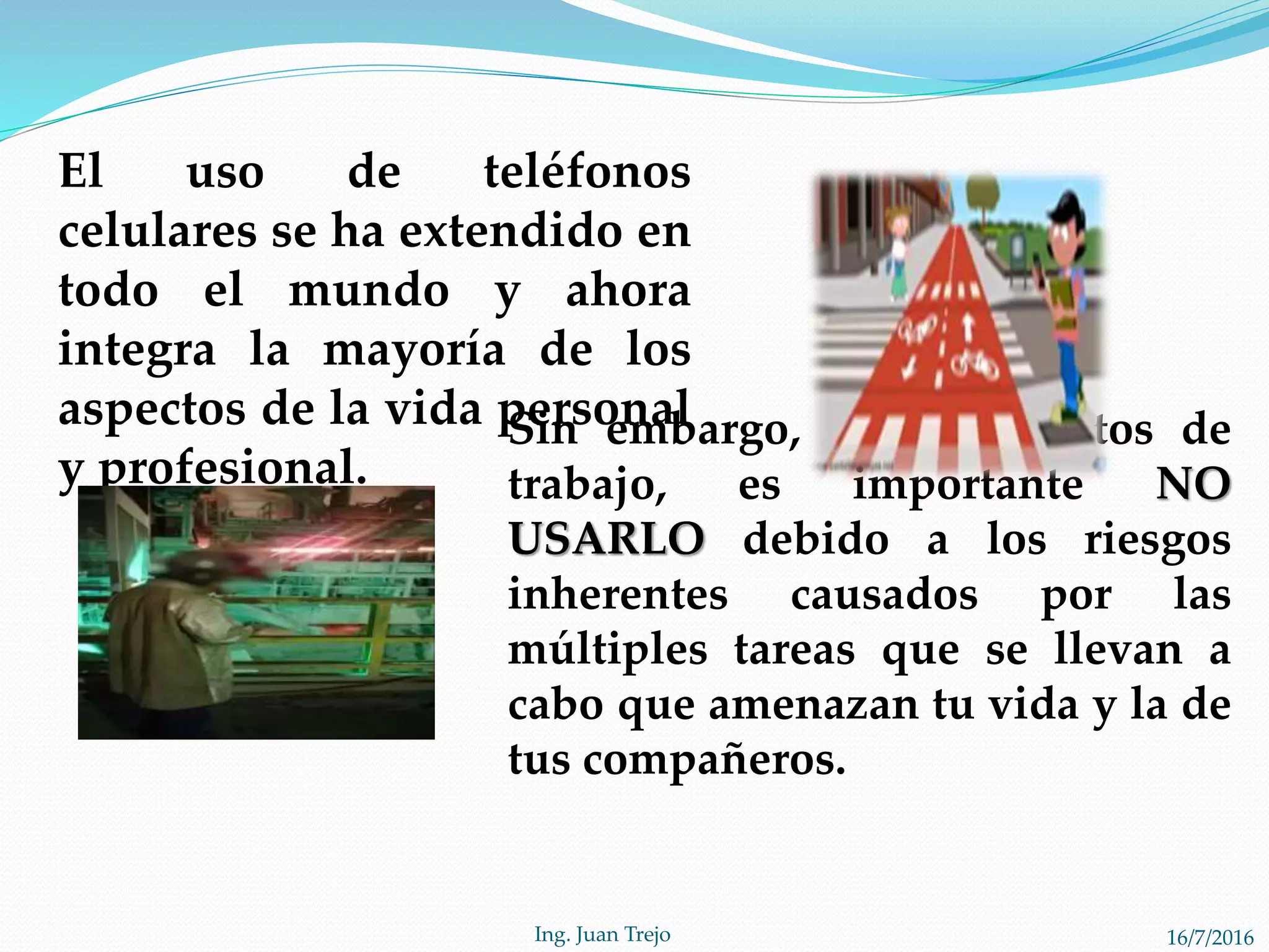 Uso del celular en el trabajo | PPTX