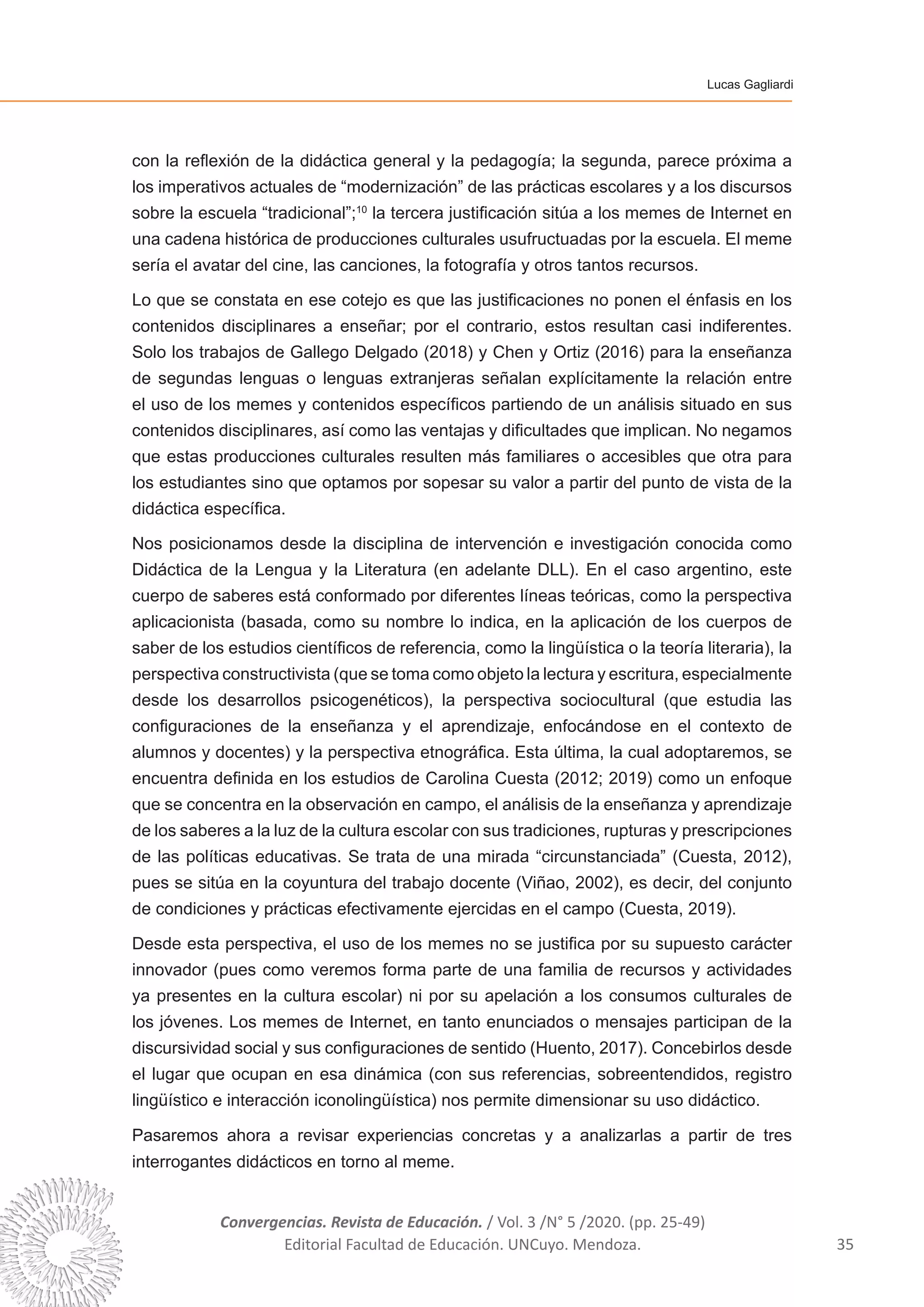 Uso de los memes uncuyo | PDF