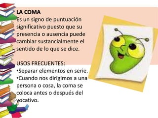 Uso de los signos de puntuacion | PPTX