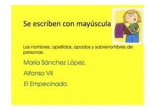Uso de mayúscula pdf | PDF