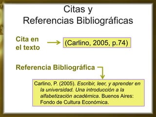 Normas APA Para cita bibliograficas