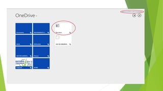 Uso de onedrive | PPTX