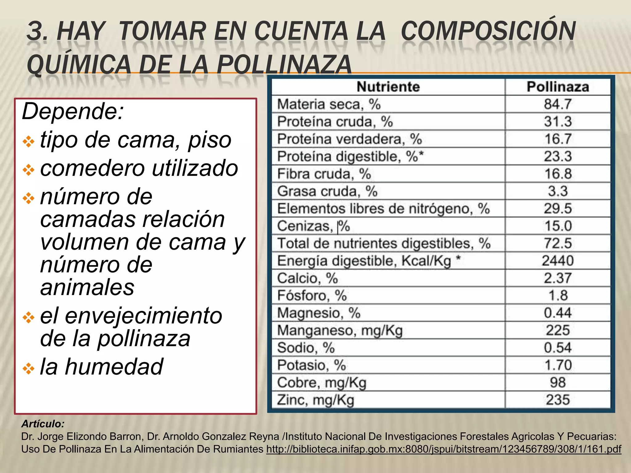 Uso de pollinaza en bovinos de carne | PPTX