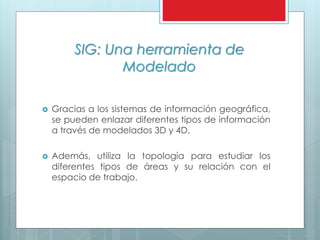 Uso de sistemas de información geográfica y topología | PPTX