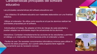Uso de software educativos libres | PPTX
