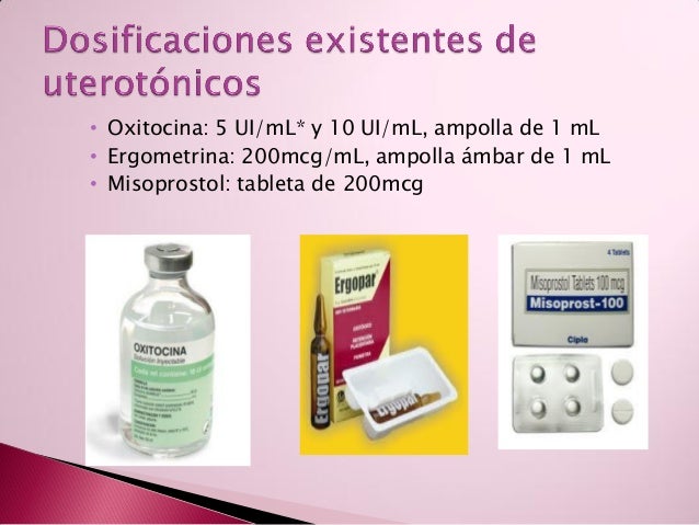 Uso de uterotonicos 1