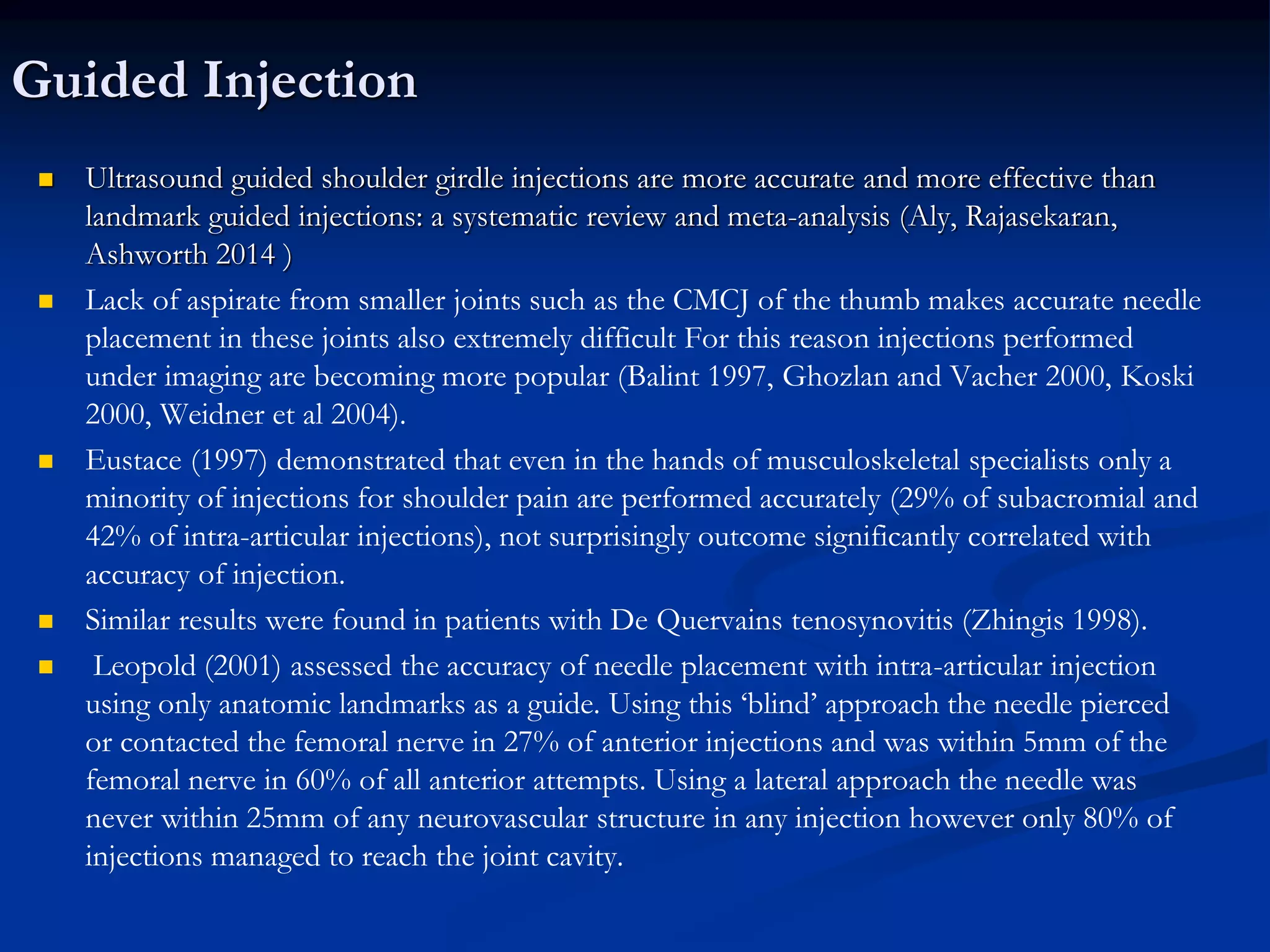 Post-graduate Certifcate Musculoskeletal Ultrasound - The Shoulder ...
