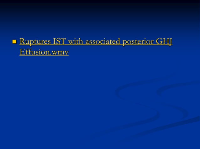 Post-graduate Certifcate Musculoskeletal Ultrasound - The Shoulder | PPT
