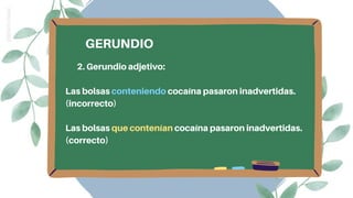 Uso incorrecto de los verbos_ Yuranny Yánez | PDF