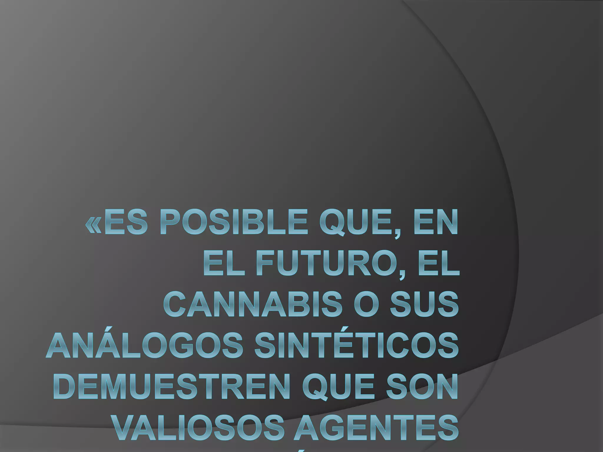 Uso medicinal de la marihuana | PPT