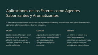 Usos-y-Aplicaciones-de-los-Esteres-en-la-Industria-Alimentaria.pptx