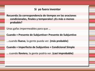 Usos del condicional | PPT